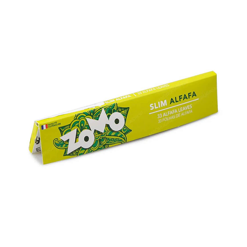 Seda Zomo Slim Alfafa King Size - Cultura 420 Tabacaria e Headshop