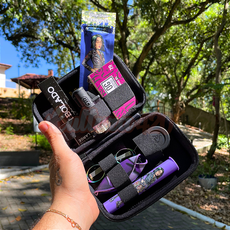 Kit PUFF LIFE - Obsidian Violet - Cultura 420 Tabacaria e Headshop