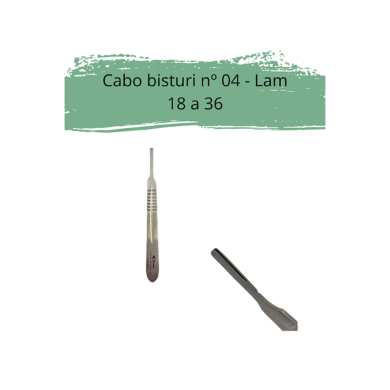 Cabo bisturi N4 - jpfeet