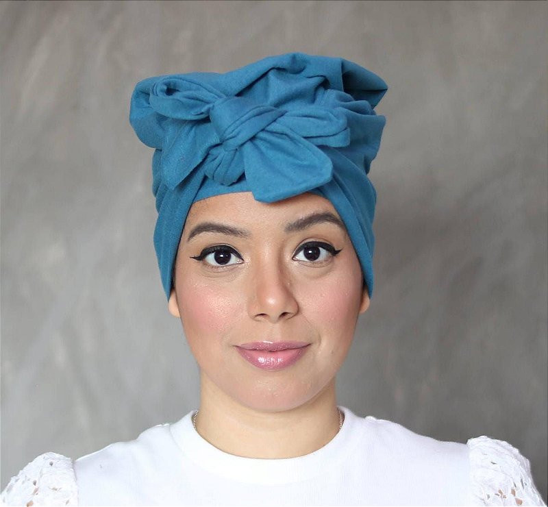 TOALHA CAPILAR PARA CABELOS CACHEADOS - Touca Caracol - Toucas de Cetim