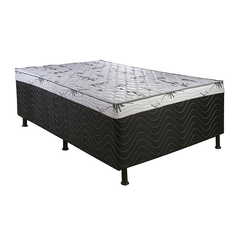 Cama Box Solteiro Conjugada Espuma D28 Stand - Bonsono - ATACADÃO DOS ...