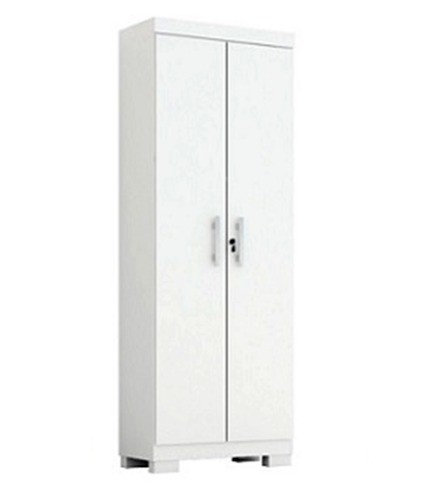 Multiuso Iris 2 portas e pés em MDF branco - ACP MÓVEIS - ATACADÃO DOS ...