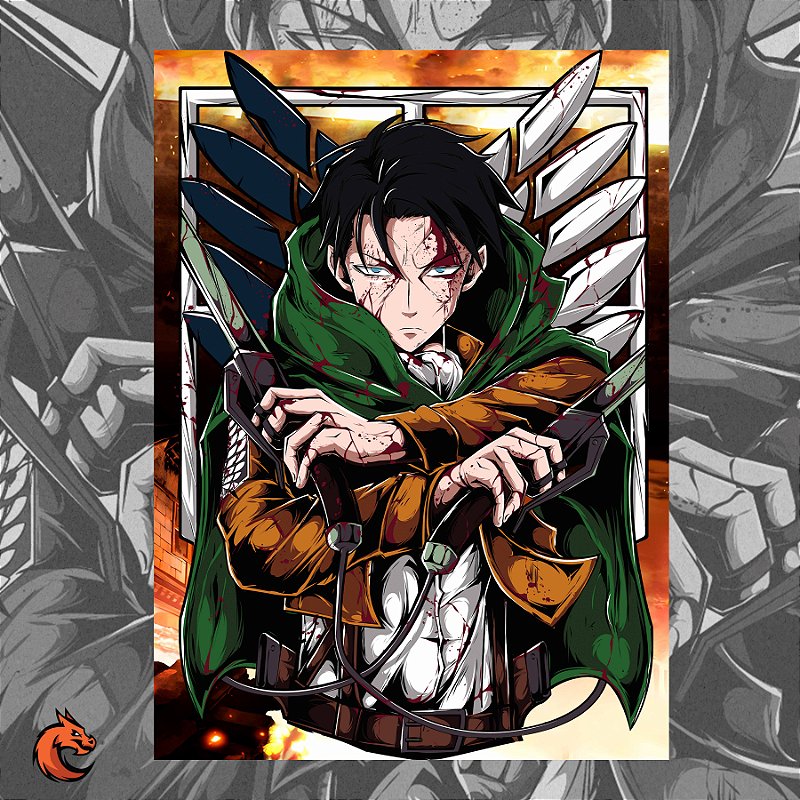 Poster - Levi Ackerman - DragonnerD