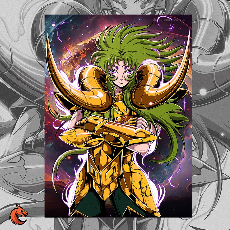 Poster - Shion de Áries - DragonnerD