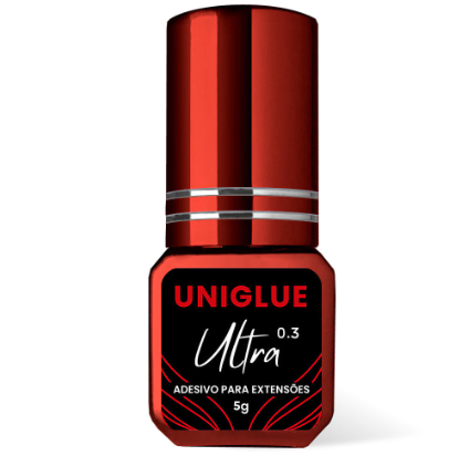 COLA A PROVA D'ÁGUA UNILASHES ULTRA 0.3 VERMELHA 3g - Mercado da ...