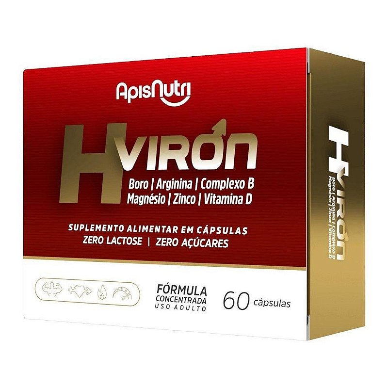 H- Viron 430mg 60 Cápsulas | Apisnutri - Empório Aruna