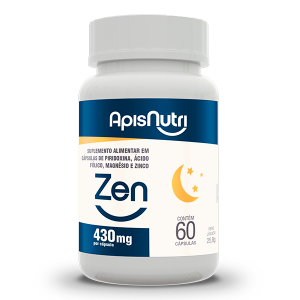Zen 430mg 60 Cápsulas - ApisNutri - Empório Aruna