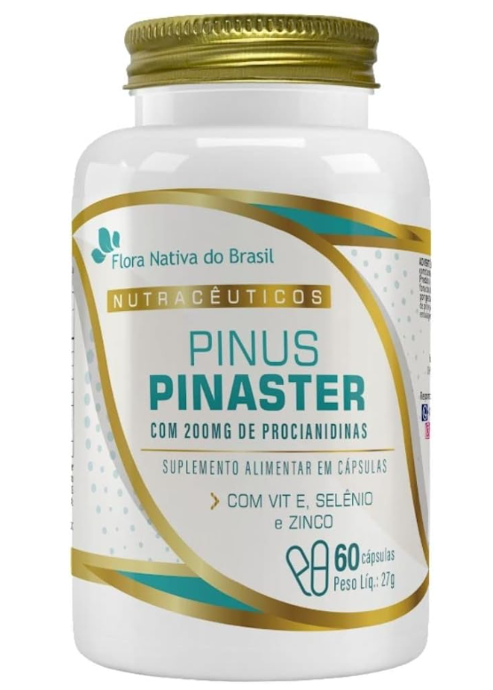 Pinus Pinaster com 200mg de Procianidinas 60 Cápsulas - Flora Nativa do ...