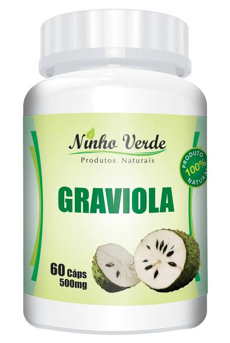 Graviola 500mg 60 Cápsulas- Ninho Verde - Empório Aruna