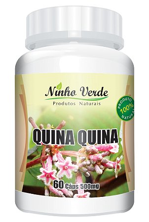 Quina Quina 500mg 60 Cápsulas- Ninho Verde - Empório Aruna