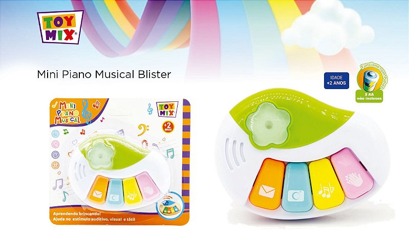MINI PIANO MUSICAL INFANTIL - Brazil Color Photo - Loja de varejo e ...