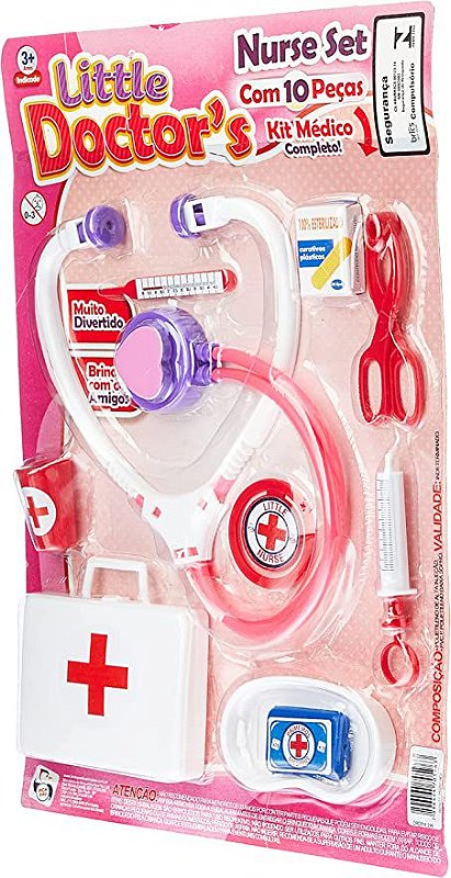 KIT MÉDICO COM 10 PEÇAS - Brazil Color Photo - Loja de varejo e serviços