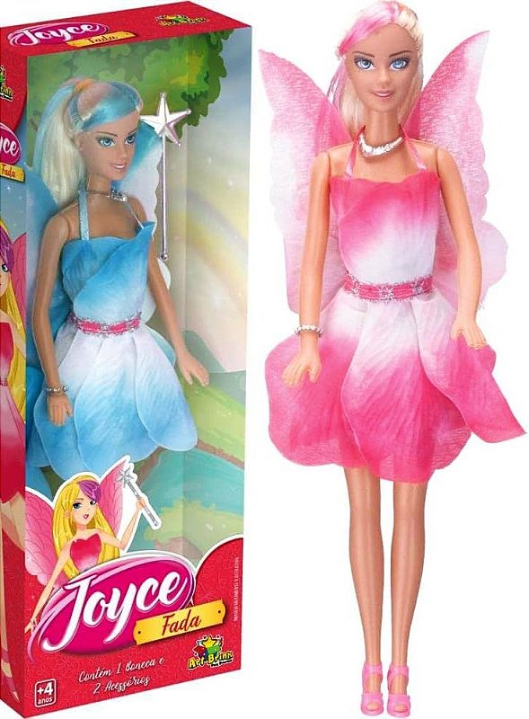 BONECA JOYCE FADA - Brazil Color Photo - Loja de varejo e serviços
