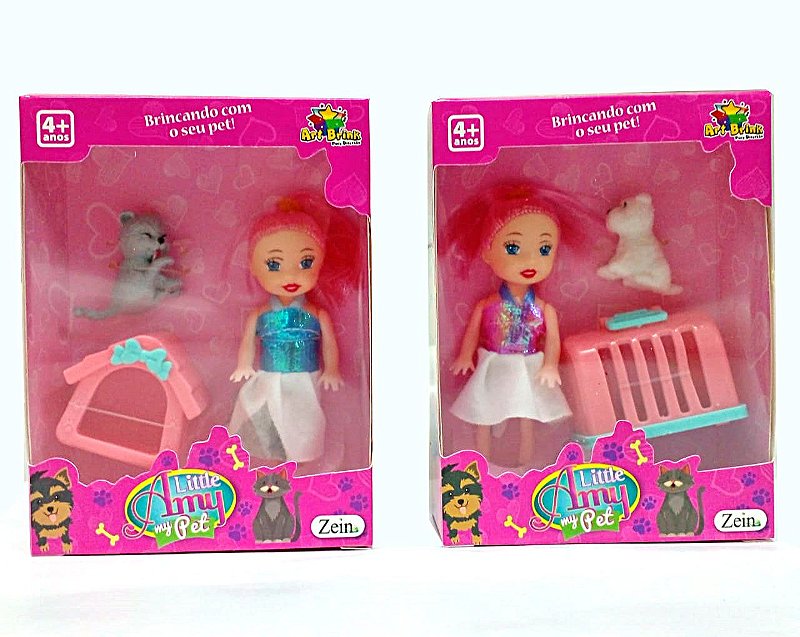 BONECA LITTLE AMY PET SHOP - Brazil Color Photo - Loja de varejo e serviços