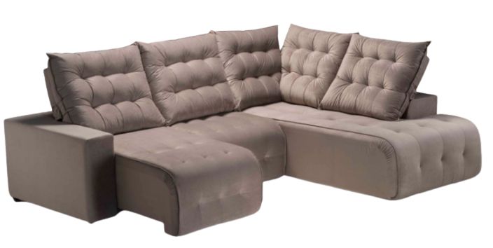 SOFA COMIOTTO CURVA PIEMONTE - Casa do Conforto