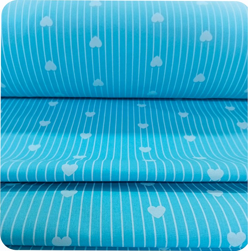 Percal Estampado 180 Fios 100% Algodão 1 METRO x 2,50 LARGURA - TSG TÊXTIL