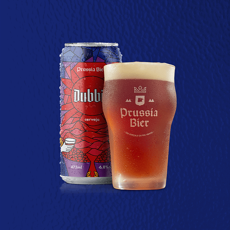 CERVEJA DUBBIA BELGIAN DUBBEL LATA 473ML UNIDADE - Prussia Bier - Loja ...