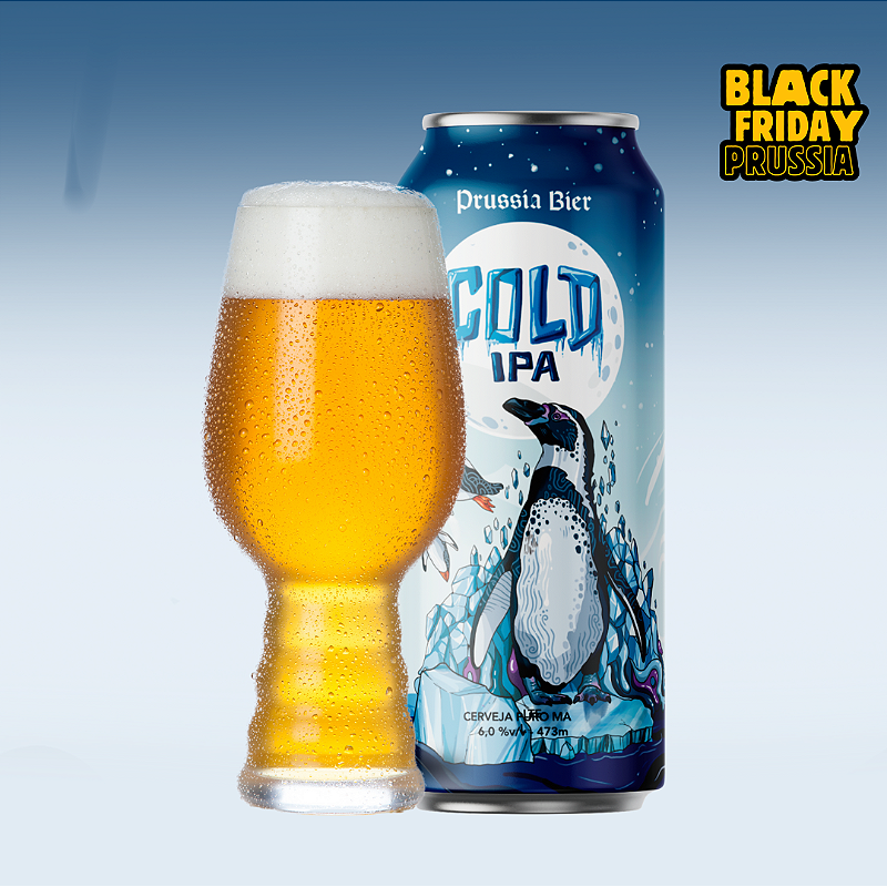 COLD IPA LATA 473ML UNIDADE - Prussia Bier - Loja online de cervejas