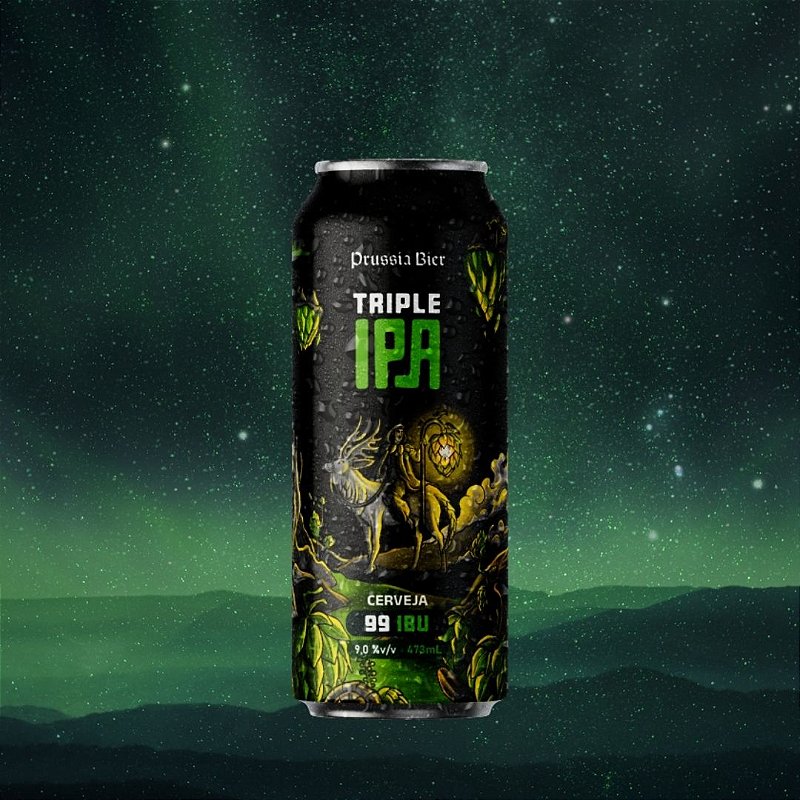 CERVEJA TRIPLE IPA 473ML UNIDADE - Prussia Bier - Loja online de cervejas