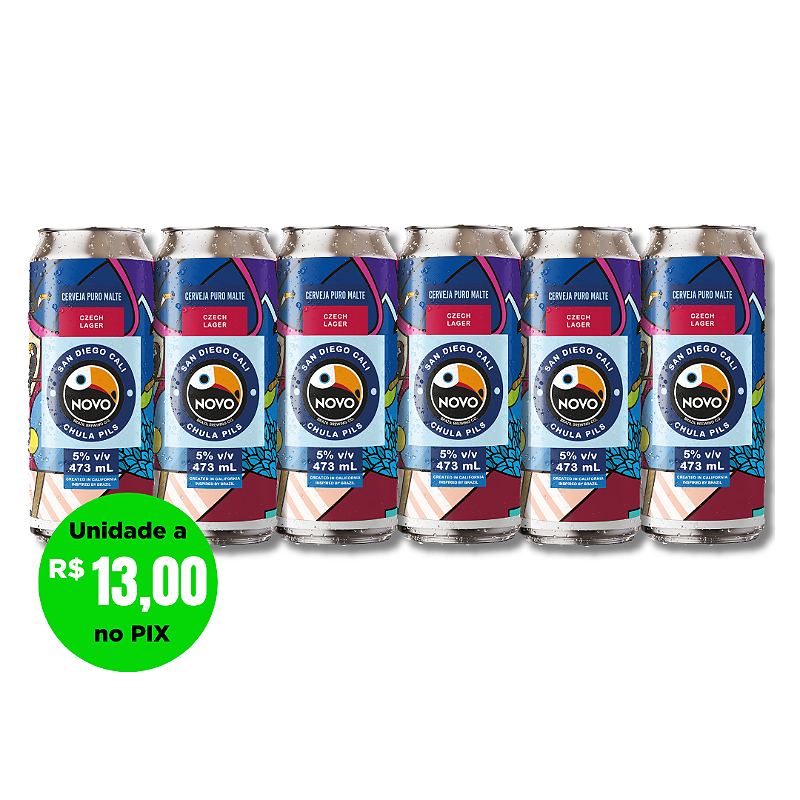 Chula Pils – 6 Latas - Prussia Bier - Loja online de cervejas