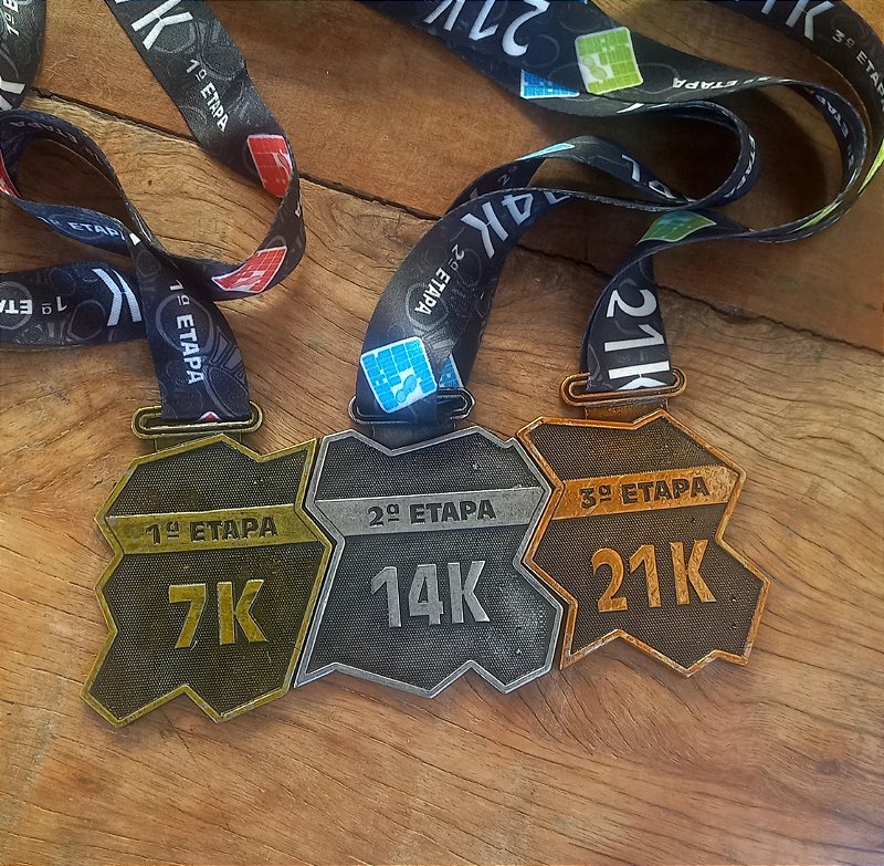 Desafio Challenge Run 7km - 14km - 21km (Três medalhas) - Desafio dos ...