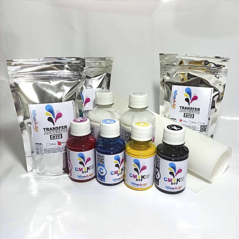 KIT DTF PRO - tintas DTF - DeseArt