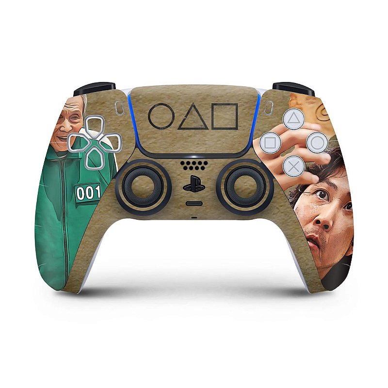 Skin PS5 Controle - Round 6 Squid Game - Pop Arte Skins