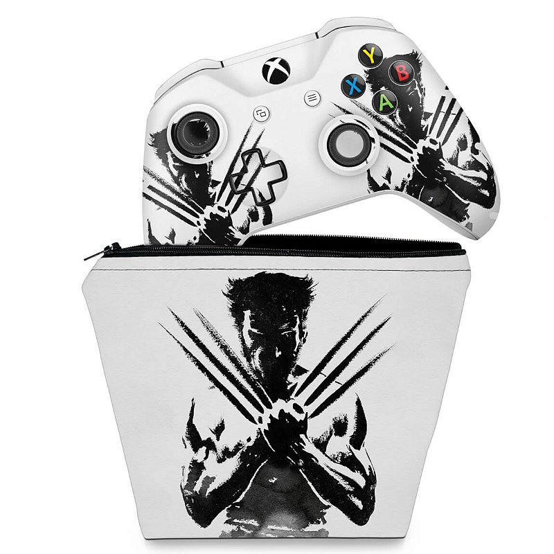 KIT Capa Case e Skin Xbox One Slim X Controle - Wolverine - X Men - Pop ...