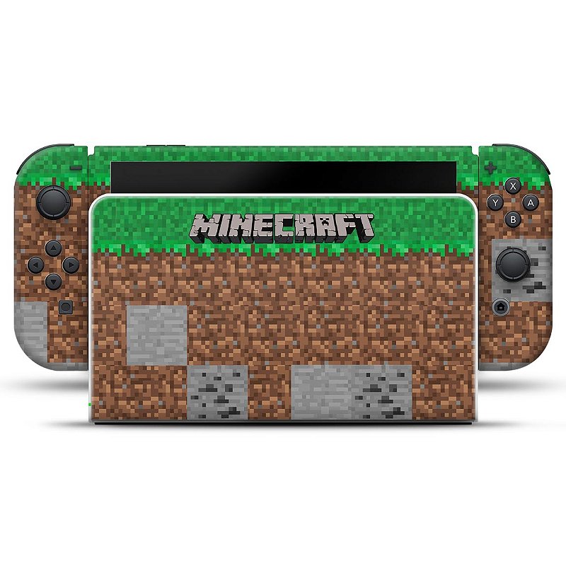Nintendo Switch Oled Skin - Minecraft - Pop Arte Skins
