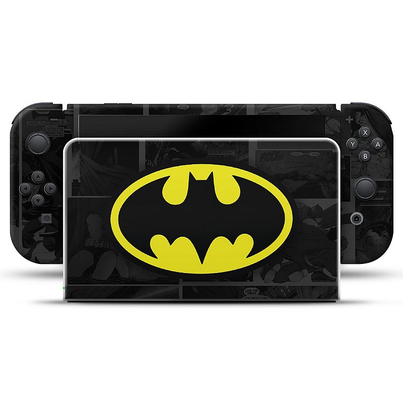 Nintendo Switch Oled Skin - Batman Comics - Pop Arte Skins