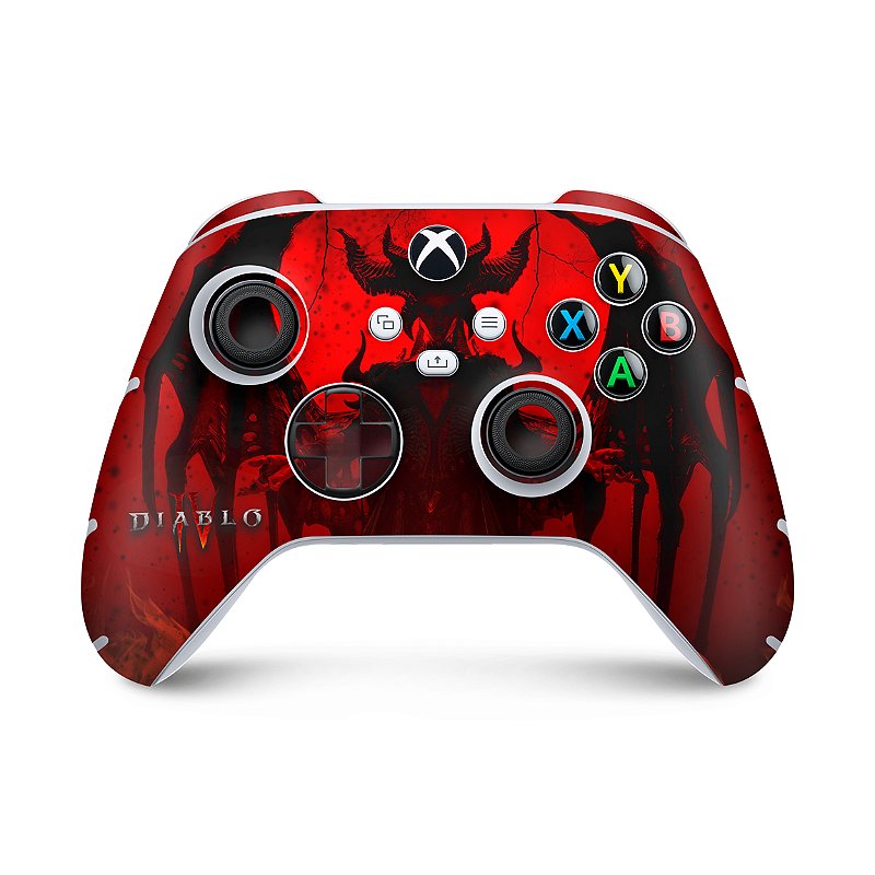 Xbox Series S X Controle Skin - Diablo IV 4 - Pop Arte Skins