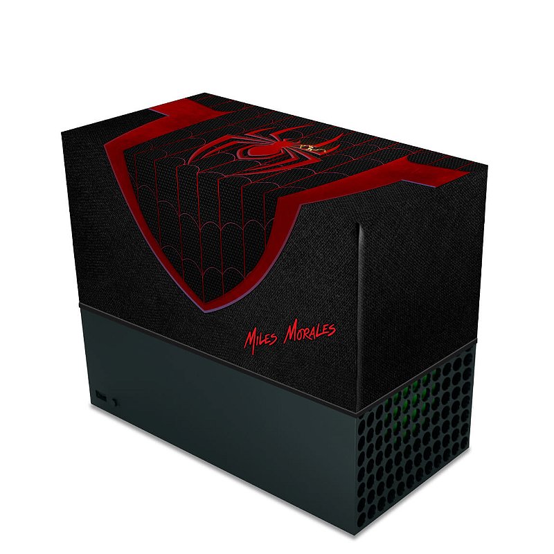 Capa Xbox Series X Anti Poeira - Spider-Man: Miles Morales - Pop Arte Skins