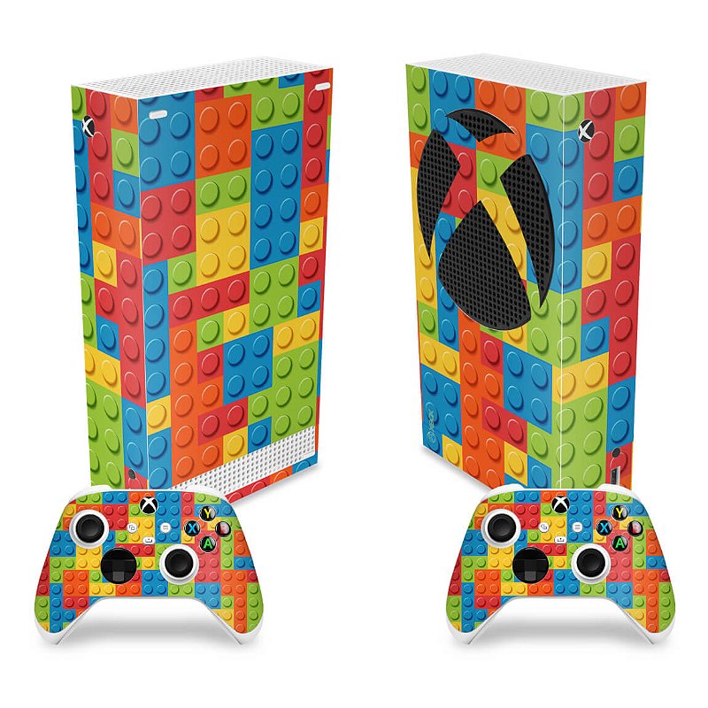 Skin Xbox Series S - Lego Peça - Pop Arte Skins