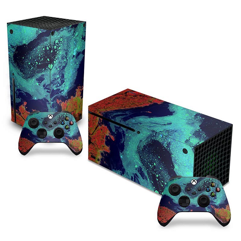 Skin Xbox Series X - Abstrato #105 - Pop Arte Skins