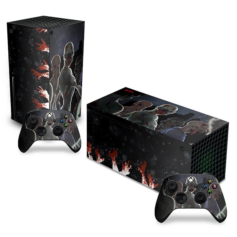 Skin Xbox Series X - Zombie Zumbi The Walking - Pop Arte Skins