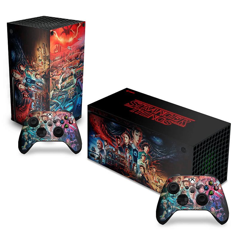 Skin Xbox Series X - Stranger Things - Pop Arte Skins
