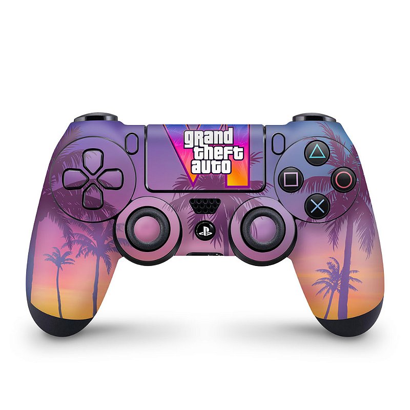 Skin PS4 Controle - GTA 6 VI - Pop Arte Skins