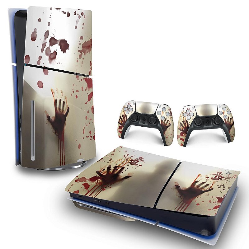 Skin PS5 Slim Horizontal - Fear The Walking Dead - Pop Arte Skins