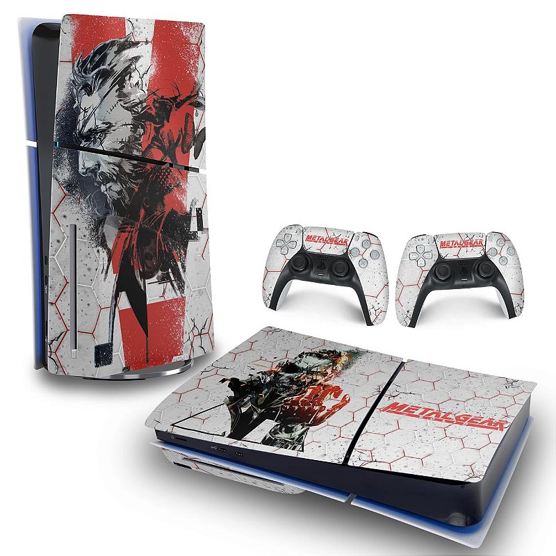 Skin PS5 Slim Horizontal - Metal Gear Solid - Pop Arte Skins