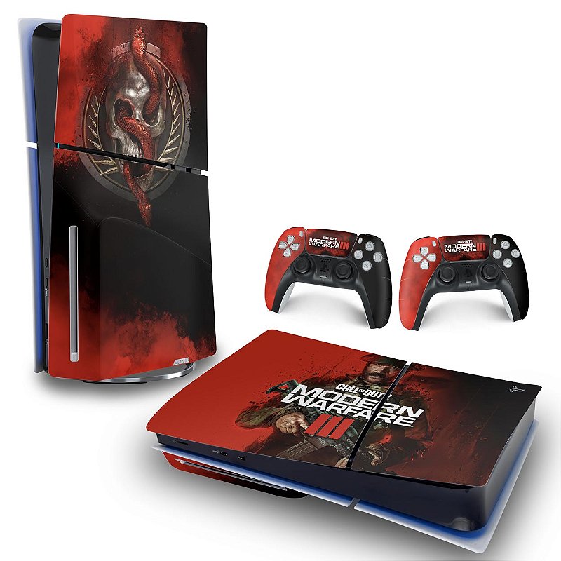 Skin PS5 Slim Horizontal - Call Of Duty Modern Warfare III - Pop Arte Skins