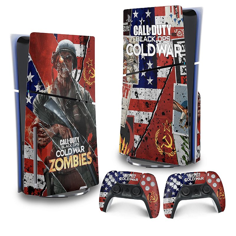 Skin PS5 Slim Vertical - Call Of Duty Cold War - Pop Arte Skins