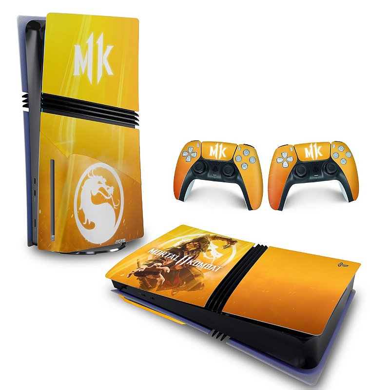 Skin PS5 Pro Horizontal - Mortal Kombat 11 - Pop Arte Skins
