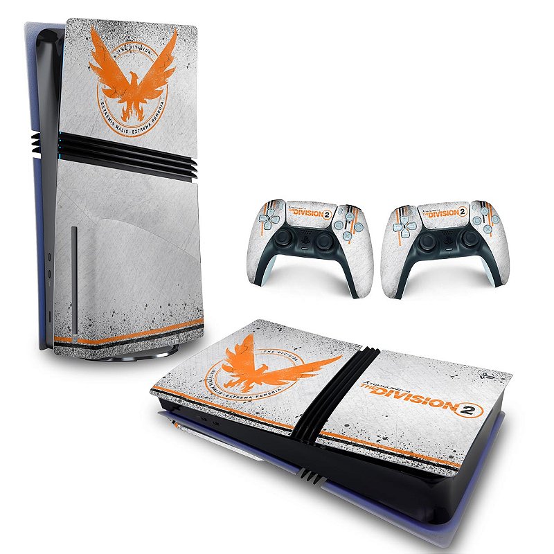 Skin PS5 Pro Horizontal - The Division 2 - Pop Arte Skins