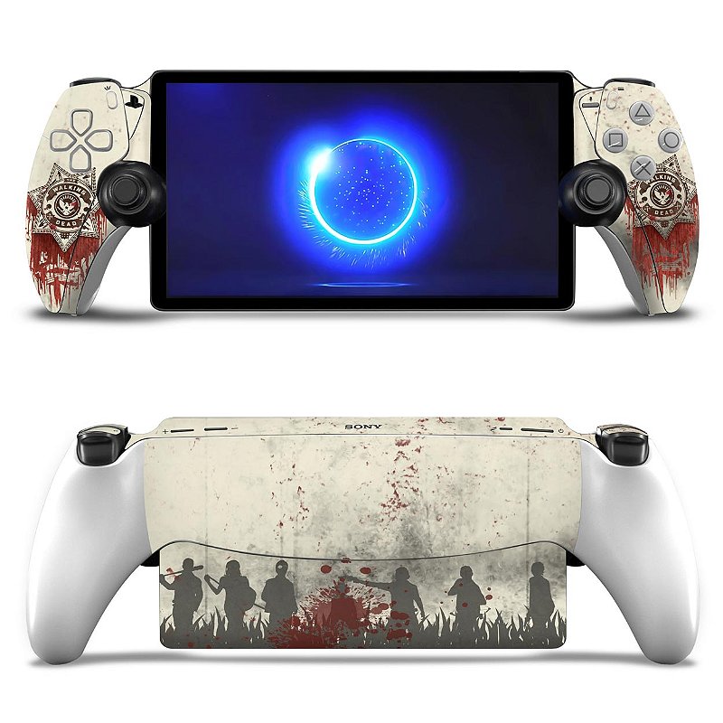 Skin Anti-Rage Playstation Portal PS Adesivo - The Walking Dead - Pop ...