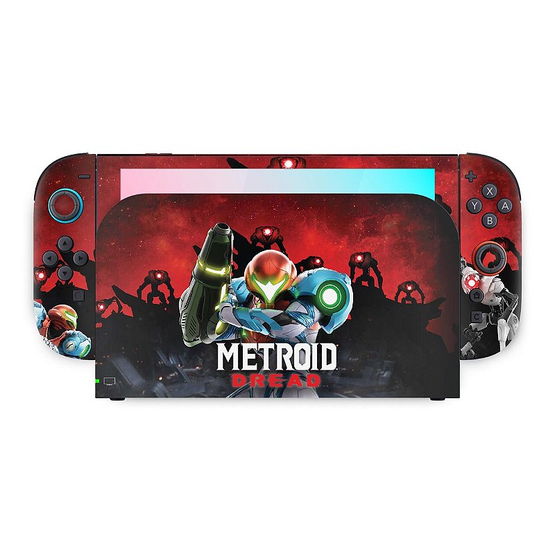 Nintendo Switch 2 Skin Anti-Rage - Metroid Dread - Pop Arte Skins