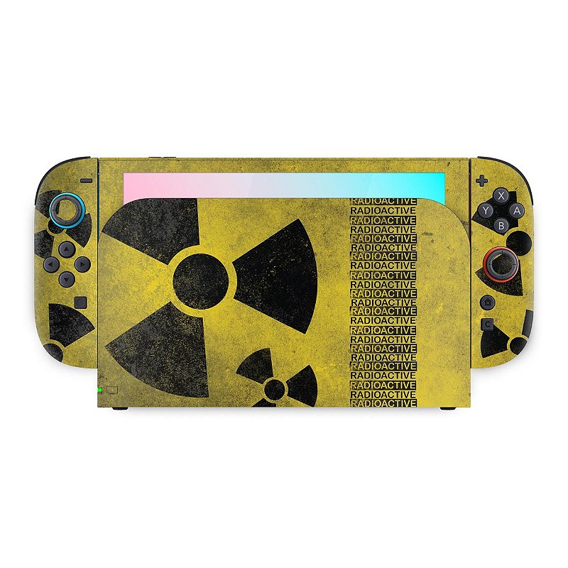 Nintendo Switch 2 Skin Anti-Rage - Radioativo - Pop Arte Skins