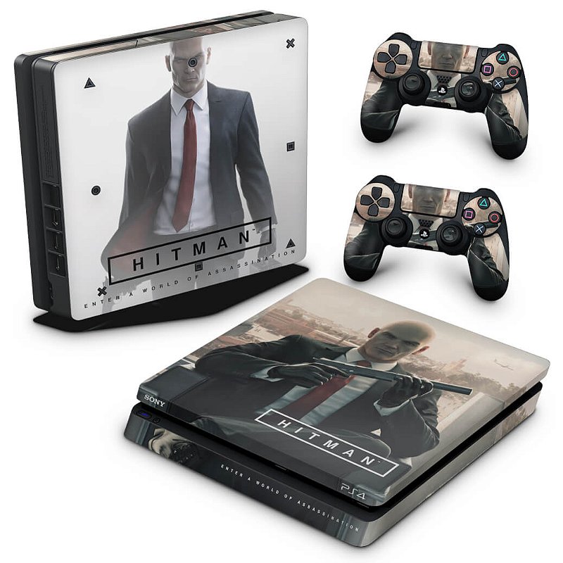 PS4 Slim Skin Hitman 2016 Pop Arte Skins
