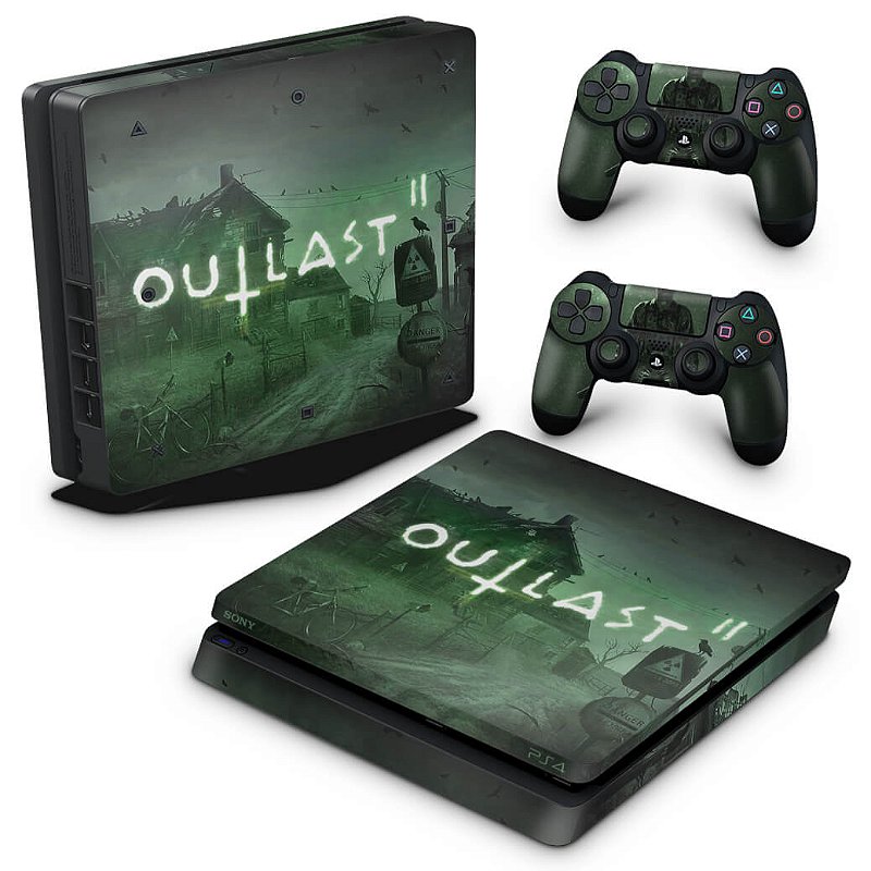 PS4 Slim Skin - Outlast 2 - Pop Arte Skins