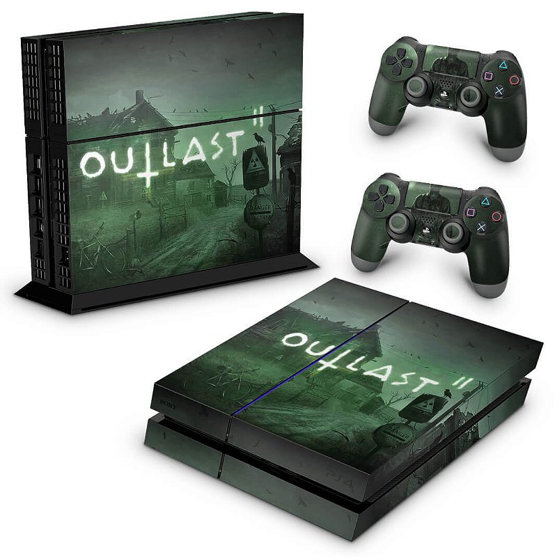 Ps4 Fat Skin - Outlast 2 - Pop Arte Skins