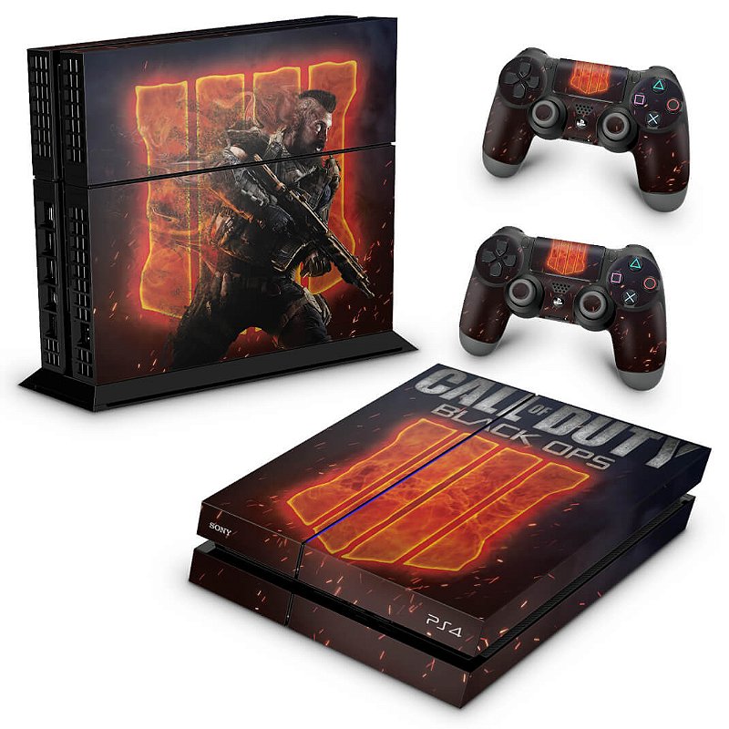 Ps4 Fat Skin - Call of Duty Black Ops 4 - Pop Arte Skins